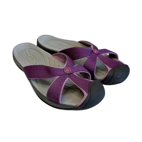 Keen | Shoes | Keen Bali Slide Sandals In Grape Kiss | Poshmark